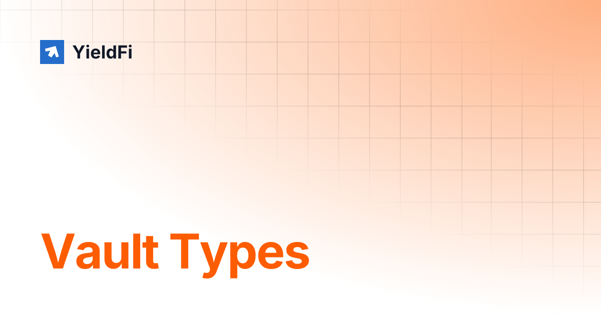 Vault Types | YieldFi